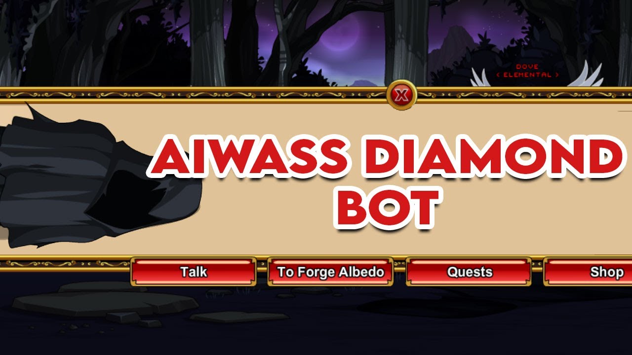 AQW Aiwass Diamond Bot - YouTube