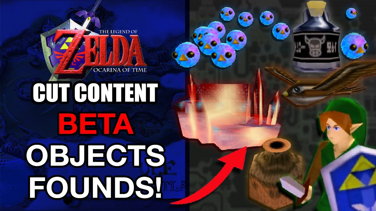 Beta Objects of Ocarina of Time | Zelda Cut Content - YouTube