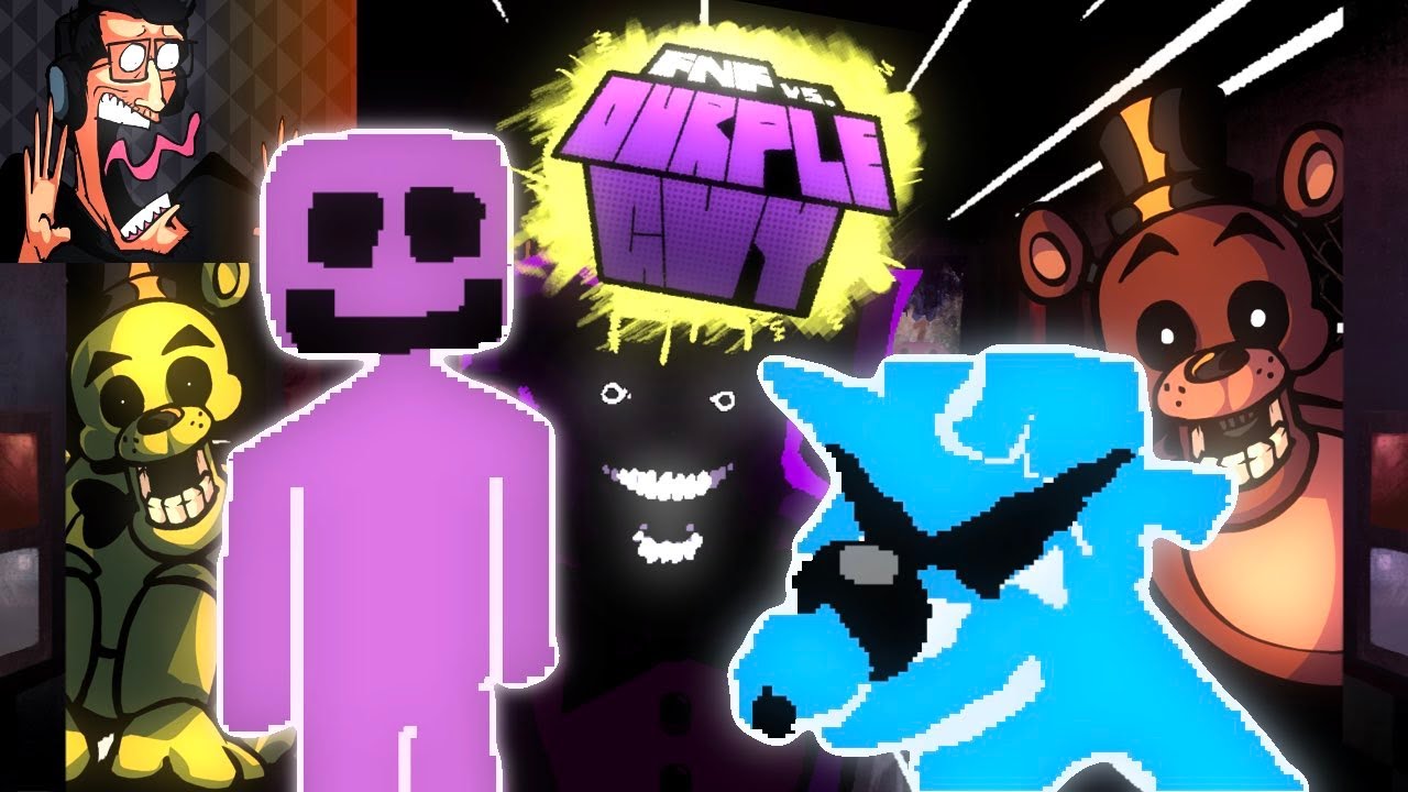AND WHY HE OURPLER| FNF Vs. Ourple Guy V3 (Friday Night Funkin') - YouTube