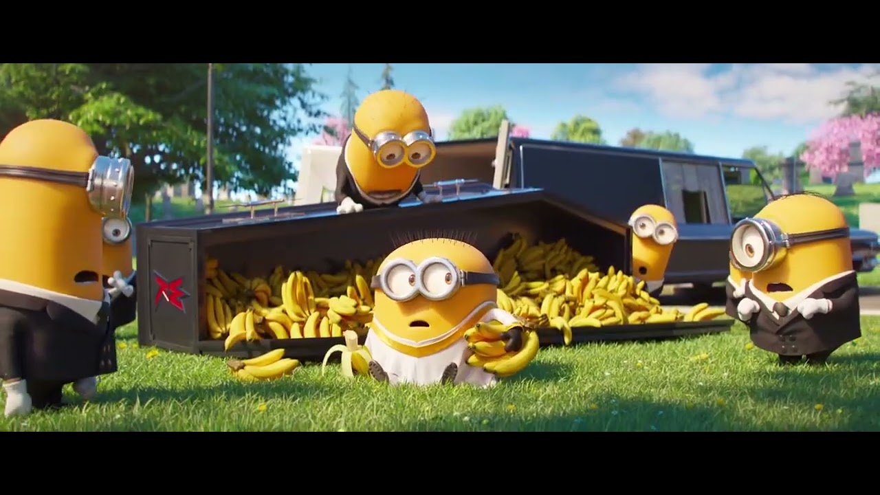 Minions The Rise Of Gru (2022) Funeral ending scene - YouTube