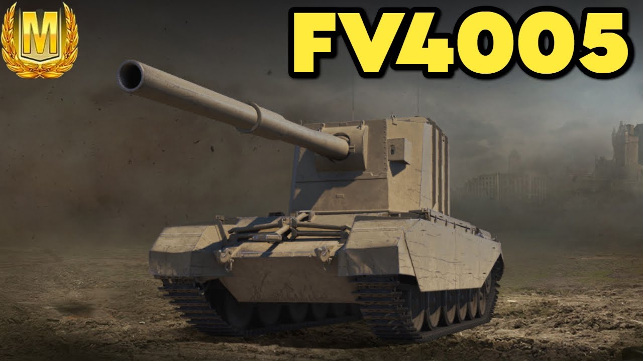 World of Tanks - FV4005 Stage II - 2x Games Show How Good This Tank Is ...