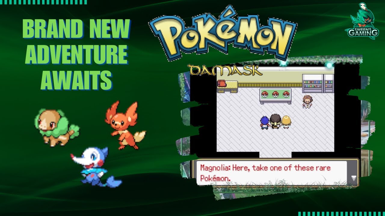 Pokemon Damask; 1; A Awesome new Fan Game in the work! - YouTube