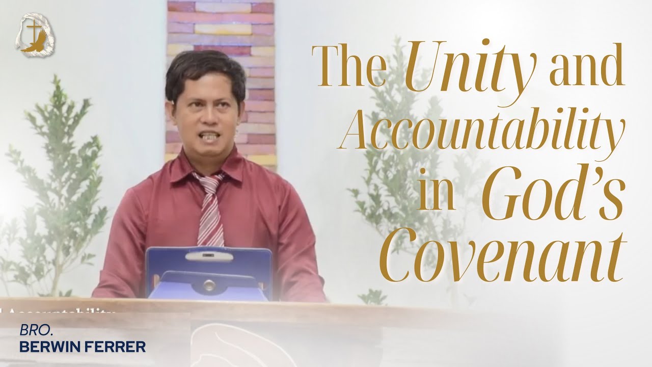 The Unity and Accountability in God's Covenant - YouTube