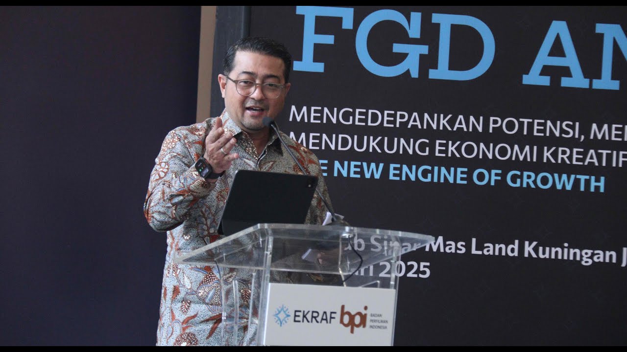 EKRAF FGD 2025 | Melawan Pembajakan atas Film Nasional - YouTube