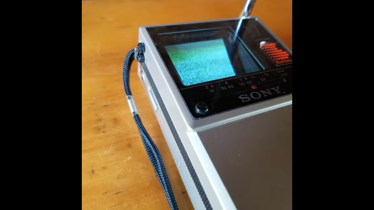 1985 Sony Watchman - YouTube