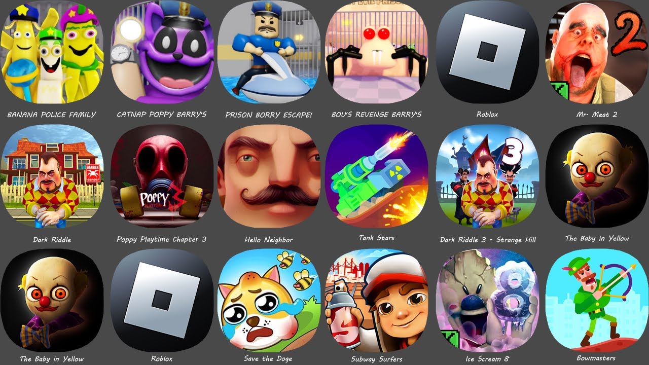 CATNAP POPPY BARRY'S,PRISON BORRY ESCAPE!,Poppy Playtime Chapter 3 ...