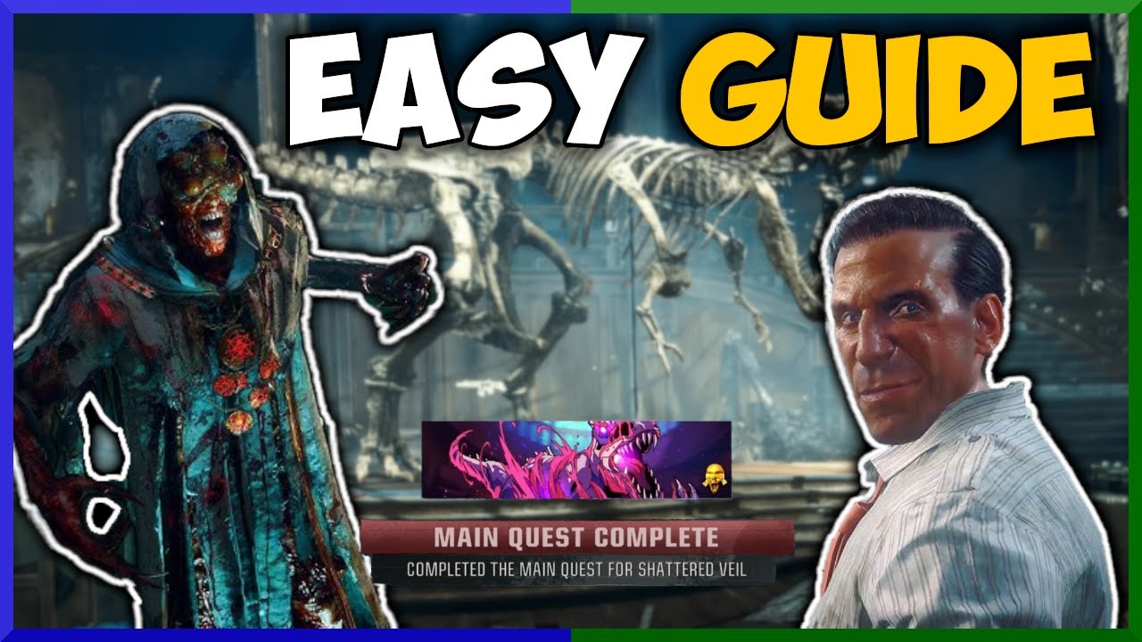 Call of Duty: Black Ops 6 - Quick & Easy SHATTERED VEIL Main Easter Egg ...