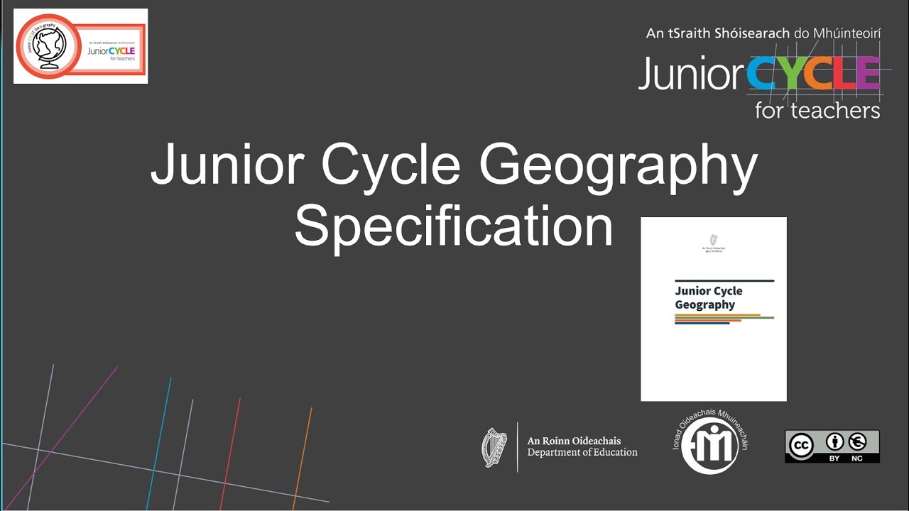 Introduction to the Junior Cycle Geography Specification - YouTube