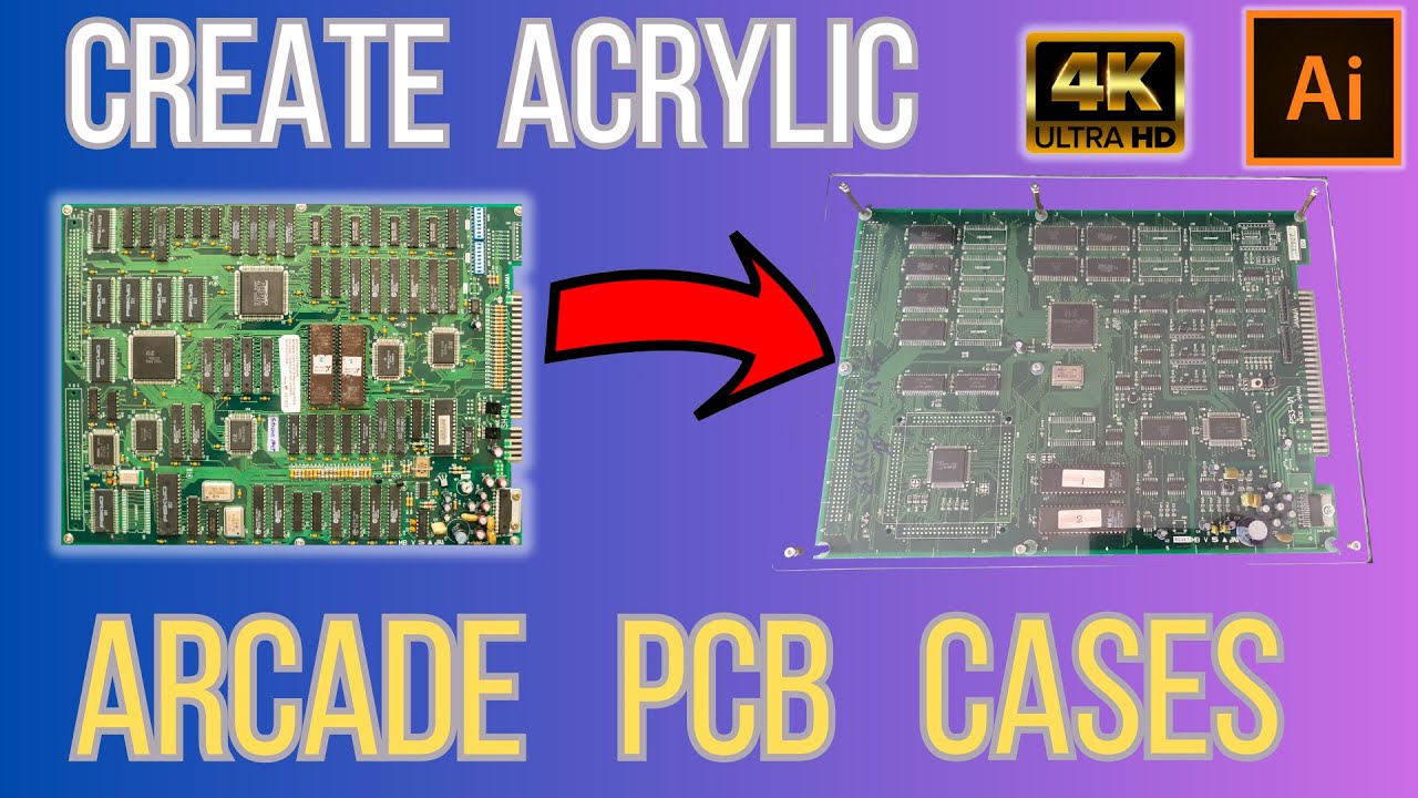 Create PCB Covers for your Arcade Boards Using Adobe Illustrator for ...