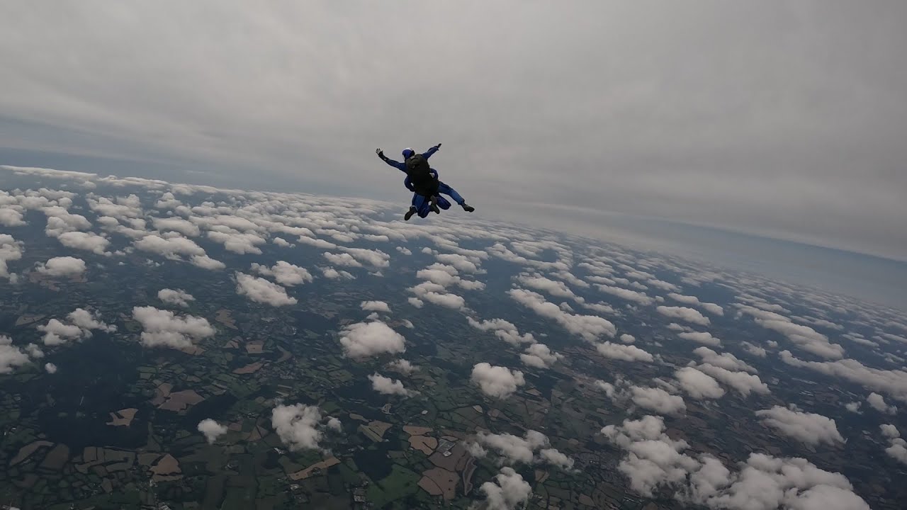 Skydive from 12,000 feet (Headcorn UK) - YouTube
