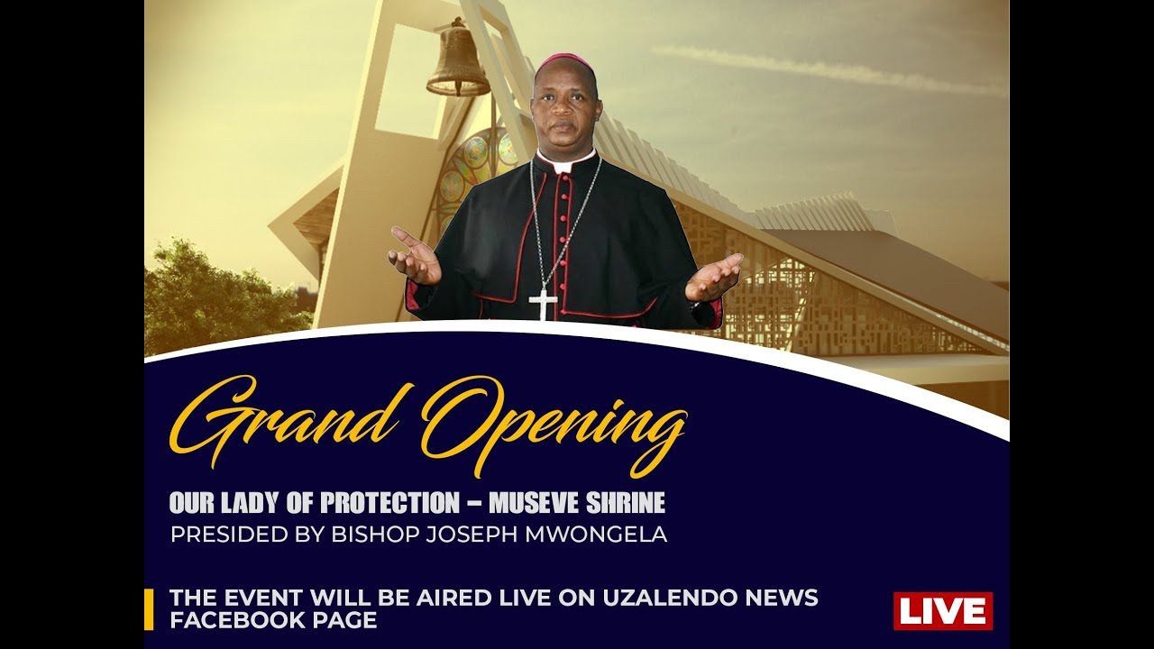 Grand opening of Our Lady of Protection Shrine Museve - YouTube