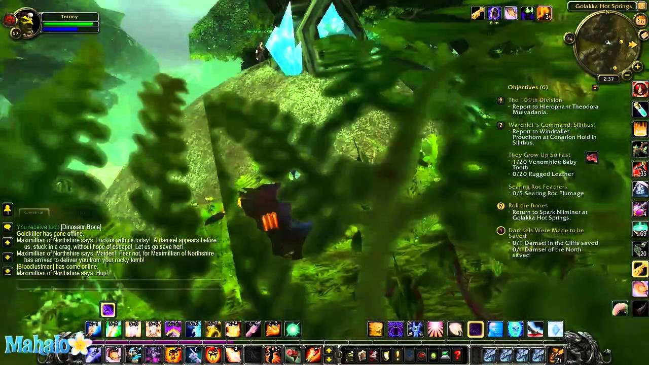 WoW Cataclysm Un'goro Crater Walkthrough - Part 19 - YouTube