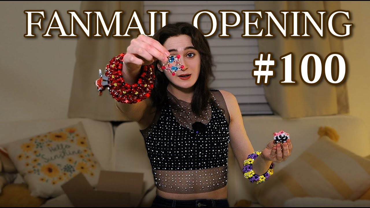 CRAZY gifts and LONG rants! | Fanmail Opening [#100] - YouTube