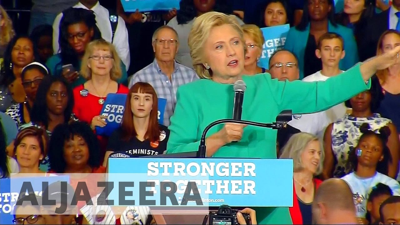 US election 2016: Hillary Clinton continues campaigning in Florida ...