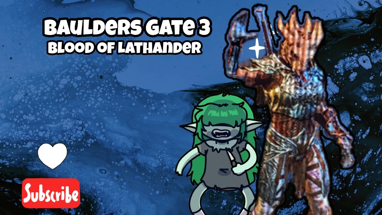 BAULDERS GATE 3 - BLOOD OF LATHANDER (cutscene) - YouTube