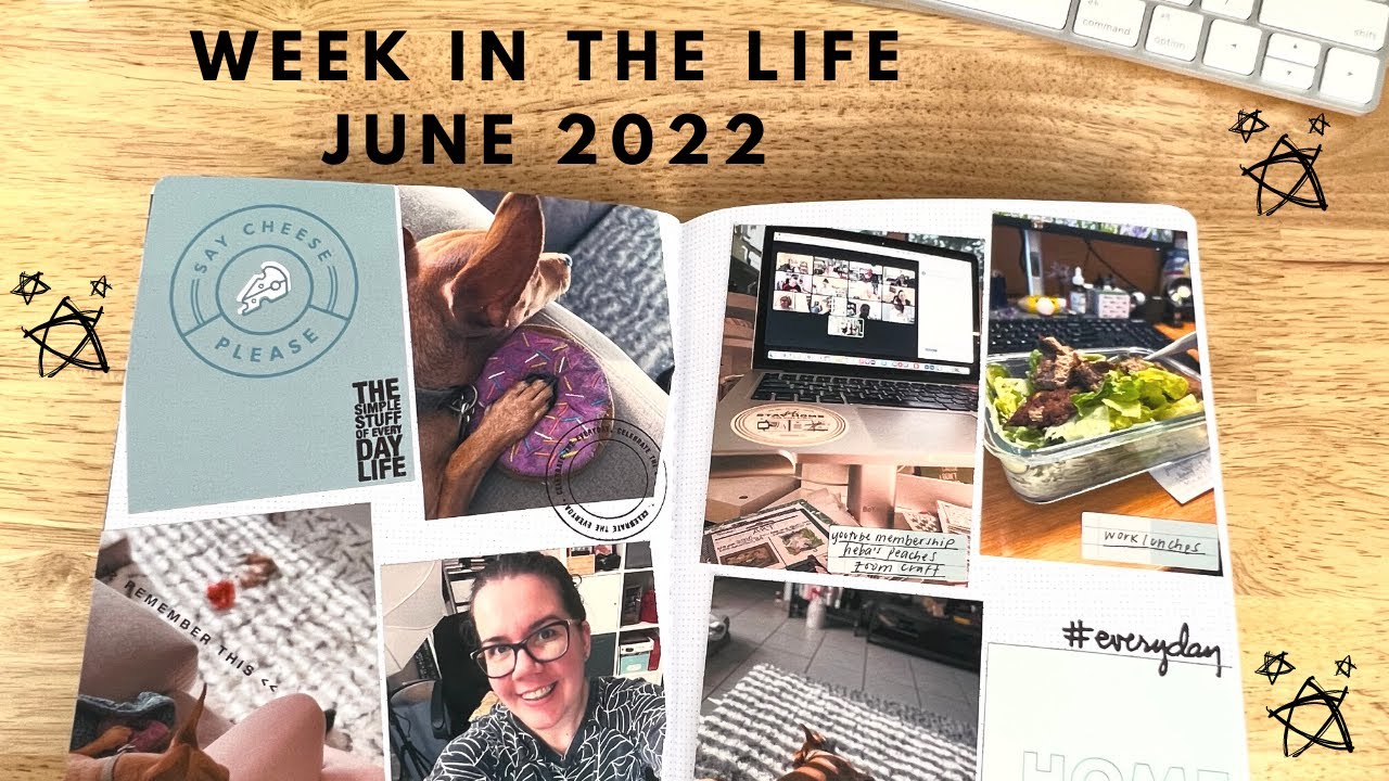 Week in the Life | June 2022 | Ali Edwards | Flip Through - YouTube