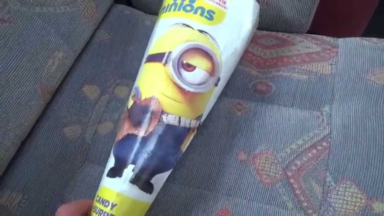 Children's minion candy suprise pack from France - YouTube