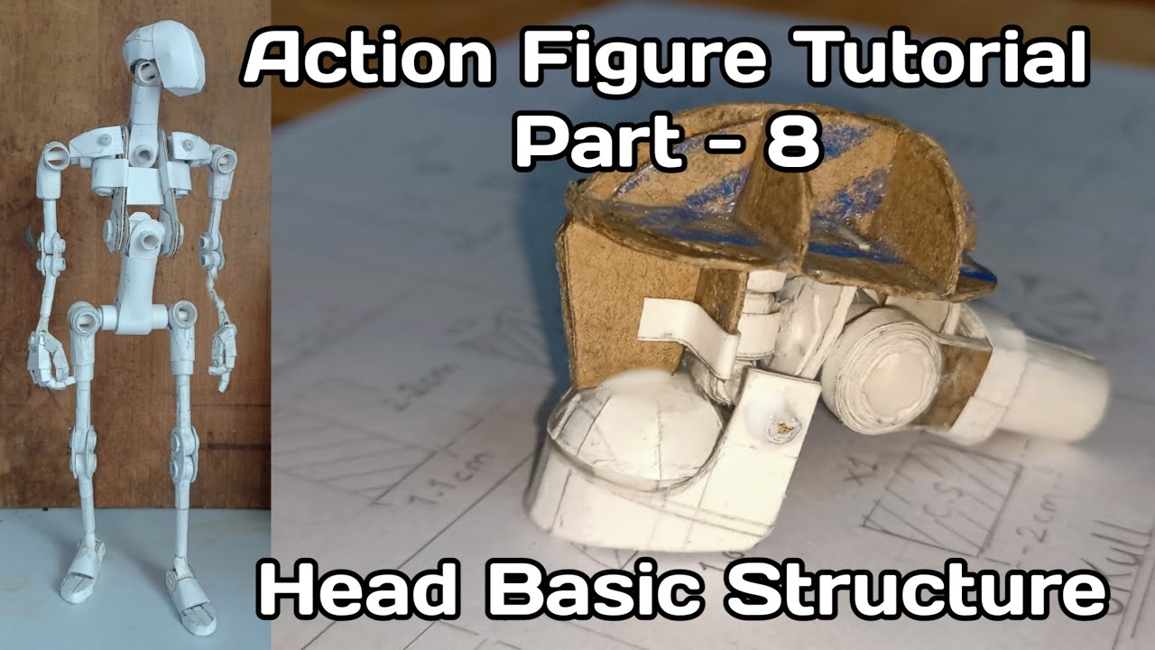 How To Make Action Figure Part 8 Head Basic Structure By how-to-make-action-figure-part-8-head-basic-structure-by