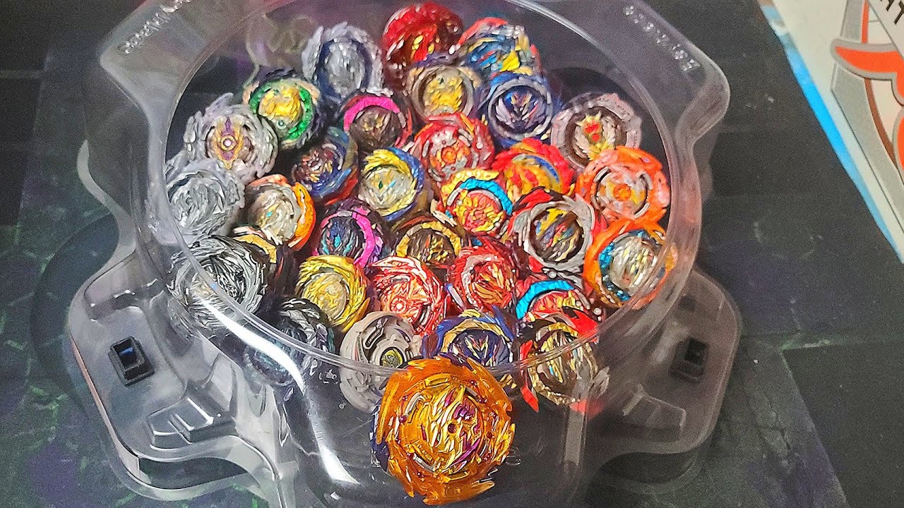 FINAL GEM!! GOLD RARE BEY DYNAMITE PERSEUS VS ALL DB BEYS! ULTIMATE ...