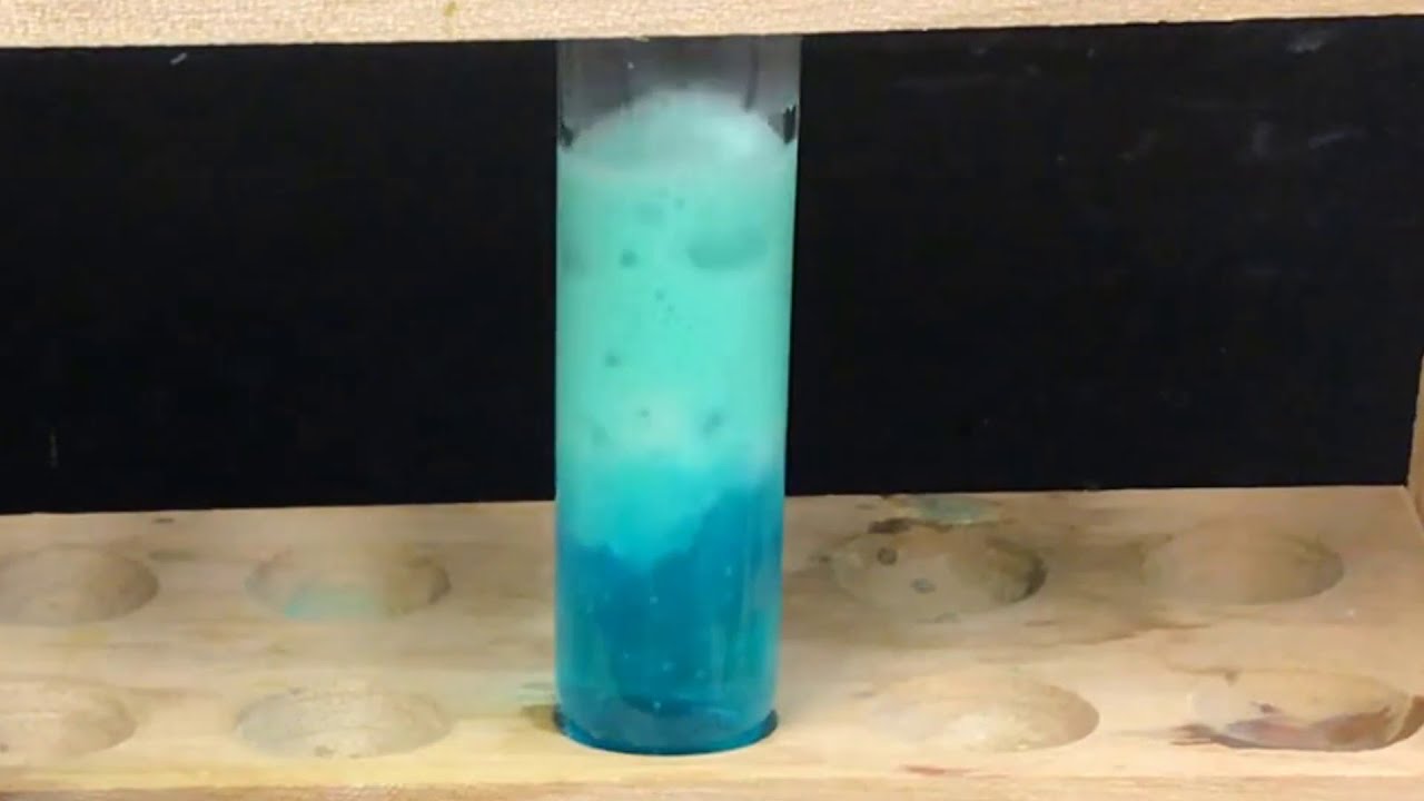 Calcium and Copper II Chloride - YouTube