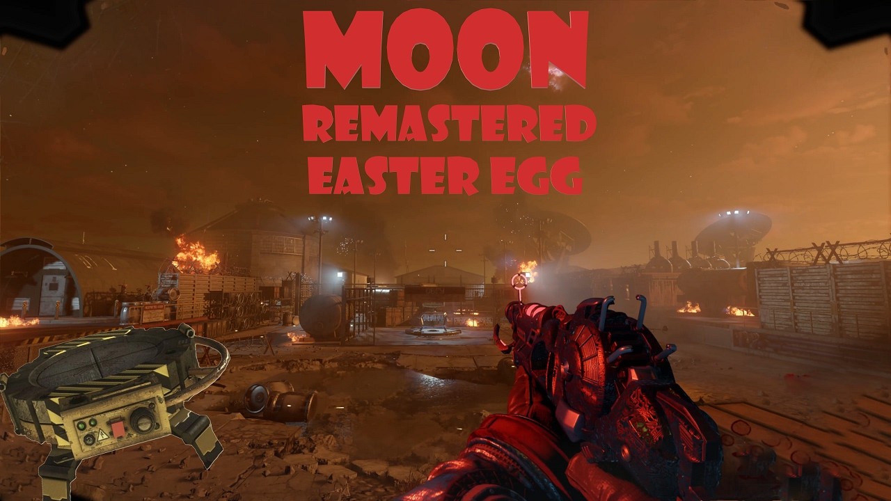 MOON REMASTERED EASTER EGG Gameplay Bo3 Custom Zombies # ...