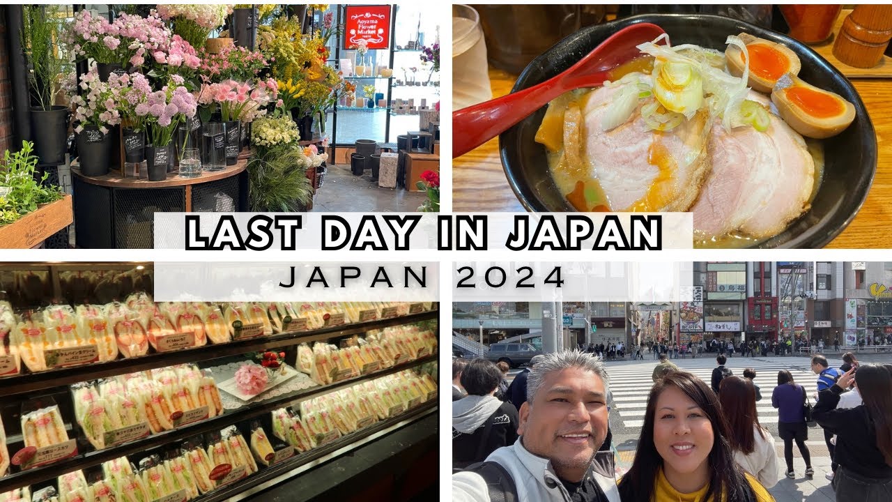 LAST DAY IN JAPAN | Japan - March 2024 - YouTube