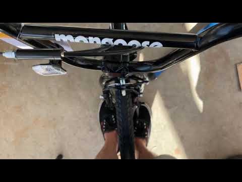 BMX w Gyro Brakes - Headset/Handlebar Alignment made easy - Mongoose Brawler - YouTube