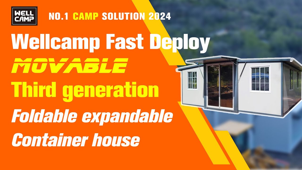 Wellcamp Fast Deploy Movable third generation foldable expandable ...