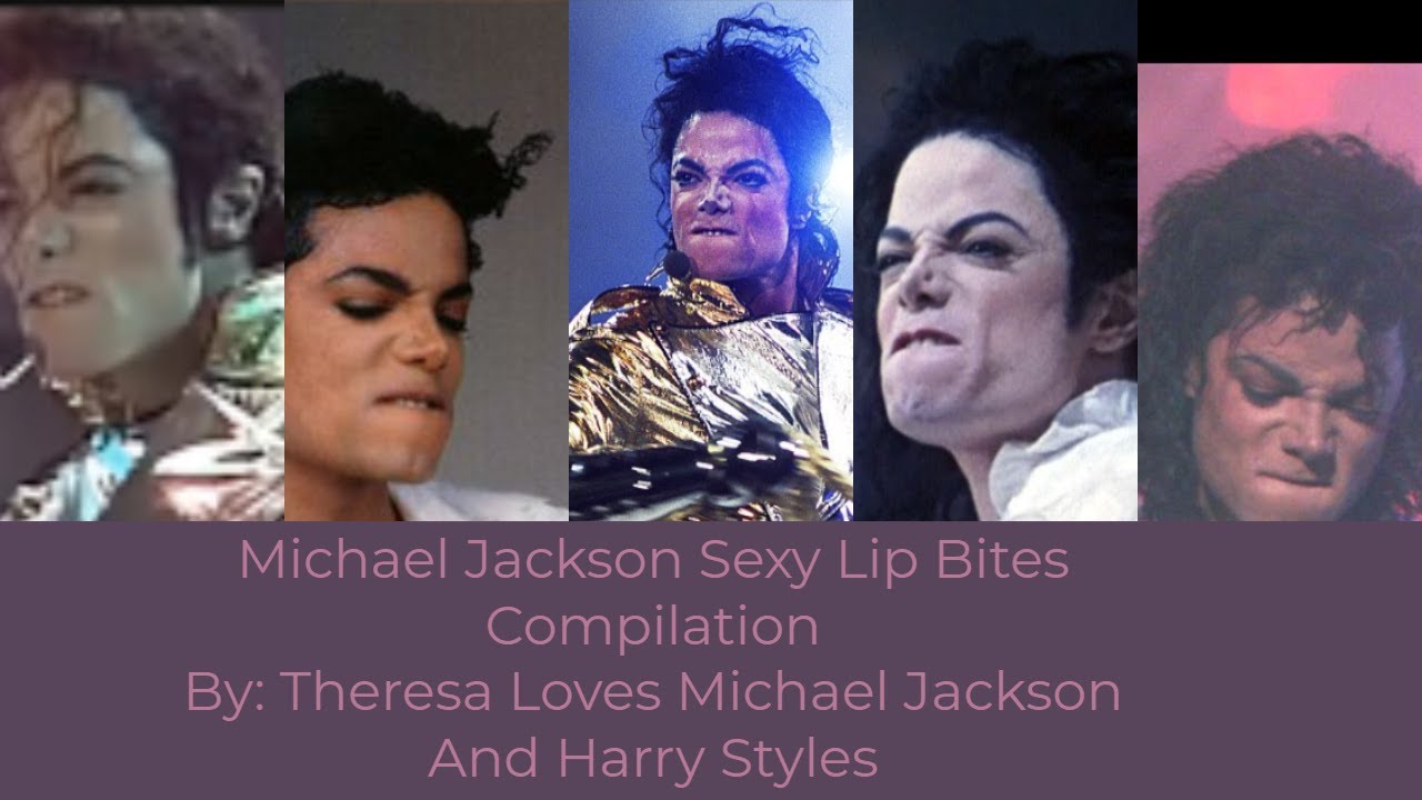 Michael Jackson Sexy Lip Bites Compilation - YouTube