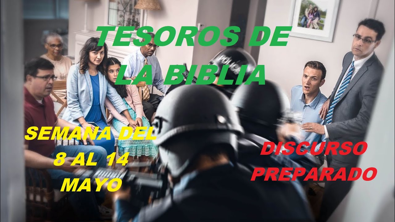 Discurso Tesoros de la Biblia: Tengan fe en Jehová su Dios / semana 8 ...