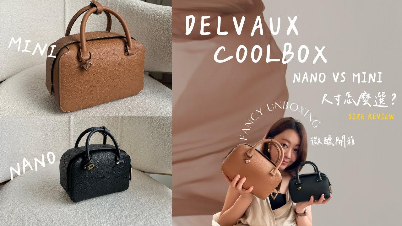 DELVAUX COOLBOX NANO VS MINI尺寸指南 - YouTube