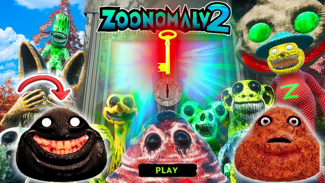 Zoonomaly 2 - BIG & SMALL - ALL MONSTERS - ALL JUMPSCARES vs MOBILE vs ...