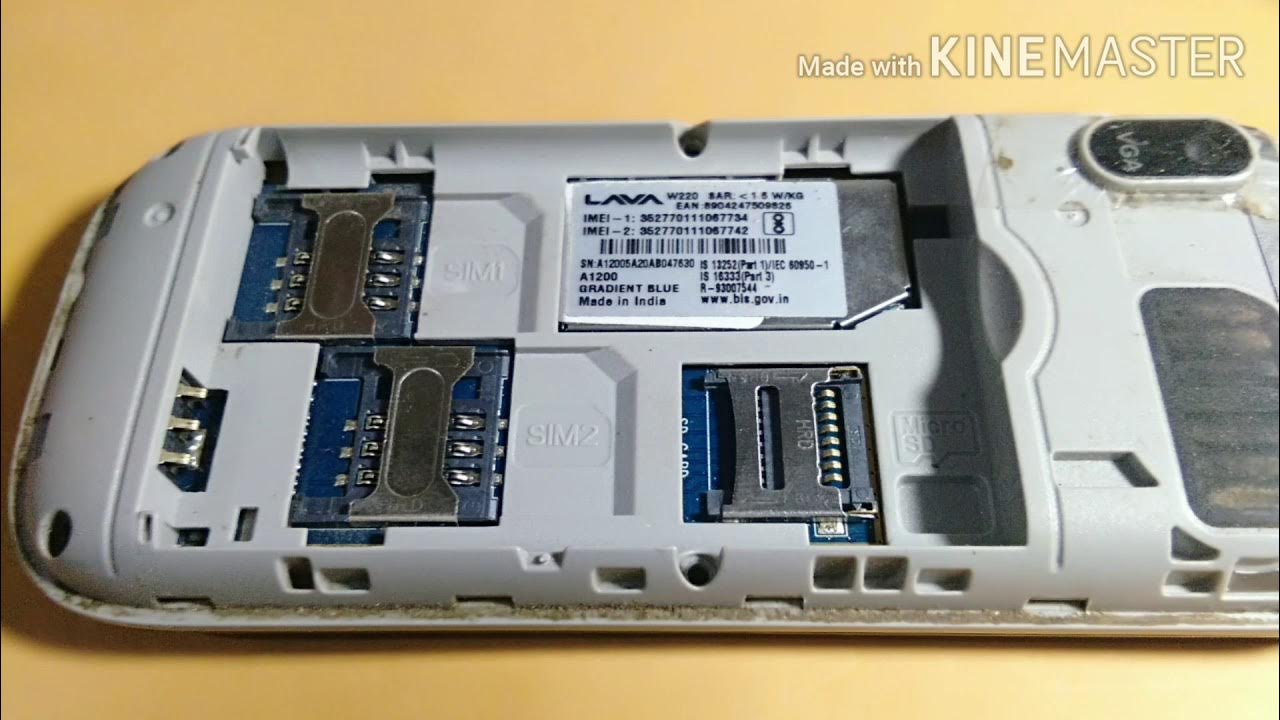 Lava A1200 Charging Problem Jumper Solution - YouTube