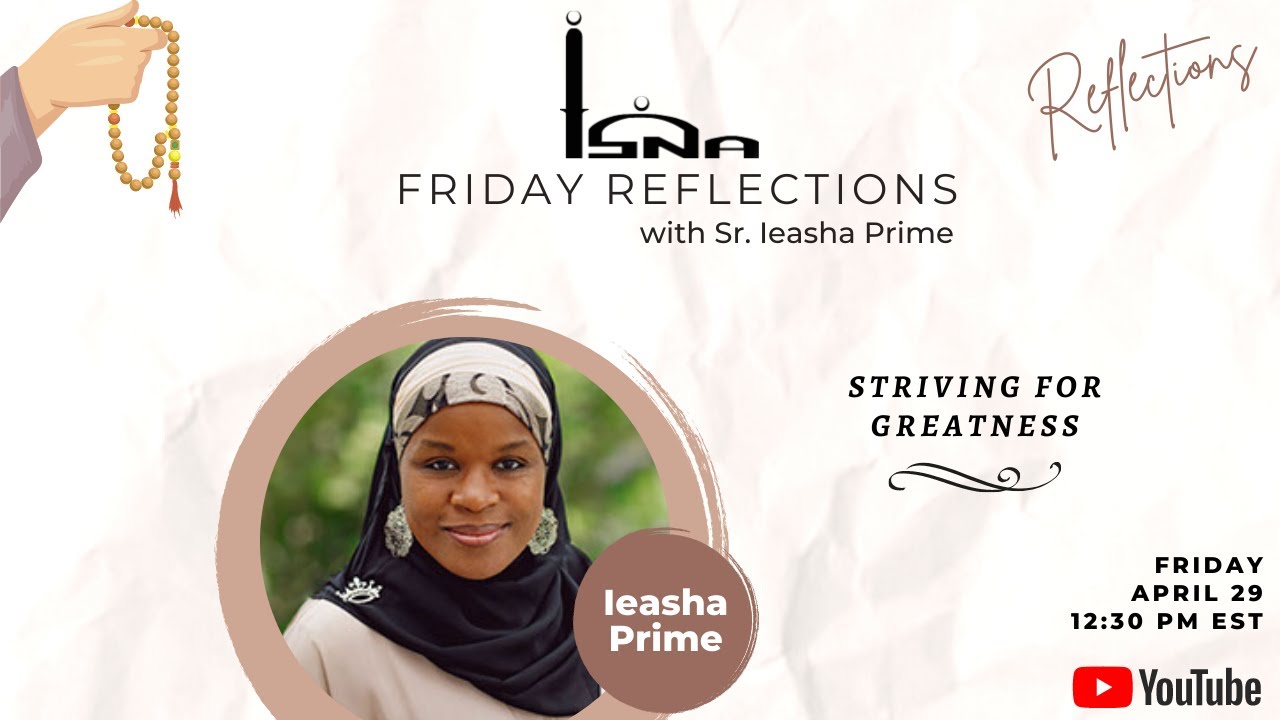 ISNA Friday Reflections with Sr Ieasha Prime - YouTube