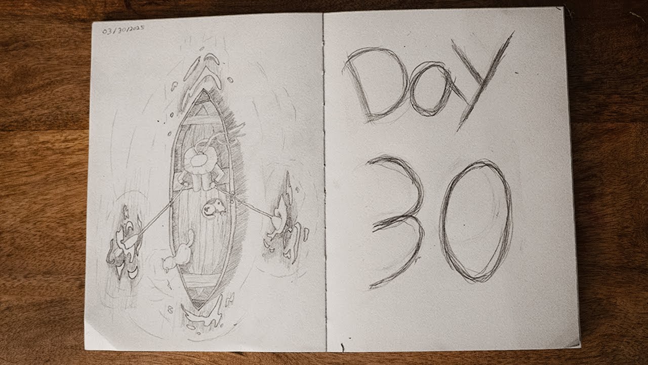 BEGINNER DRAWS EVERYDAY FOR 30 DAYS | DAY 30 - YouTube