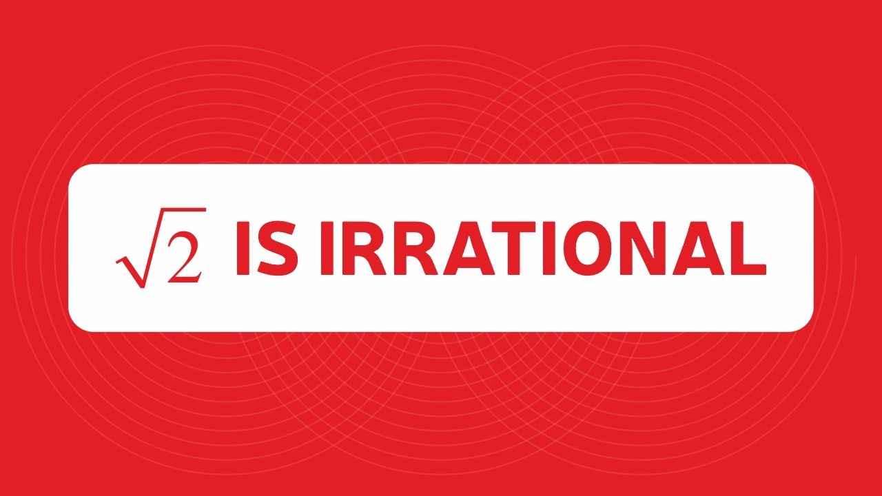 Root 2 is irrational - YouTube