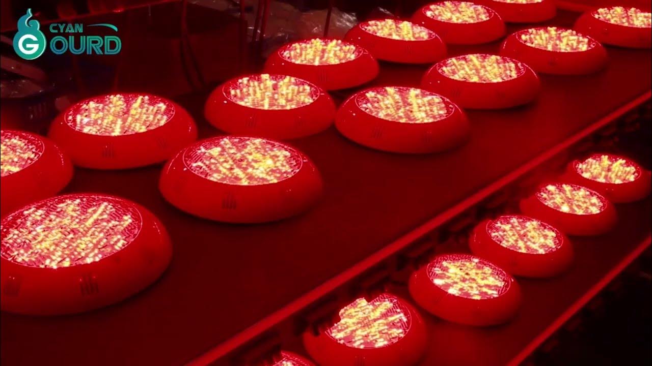 YC295-2A ABS Led Swimming Pool Light - YouTube