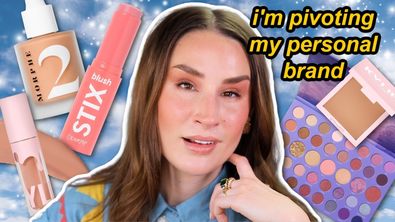 TRYING MAKEUP FROM BRANDS I NEVER USE (The April Fools Video) - YouTube