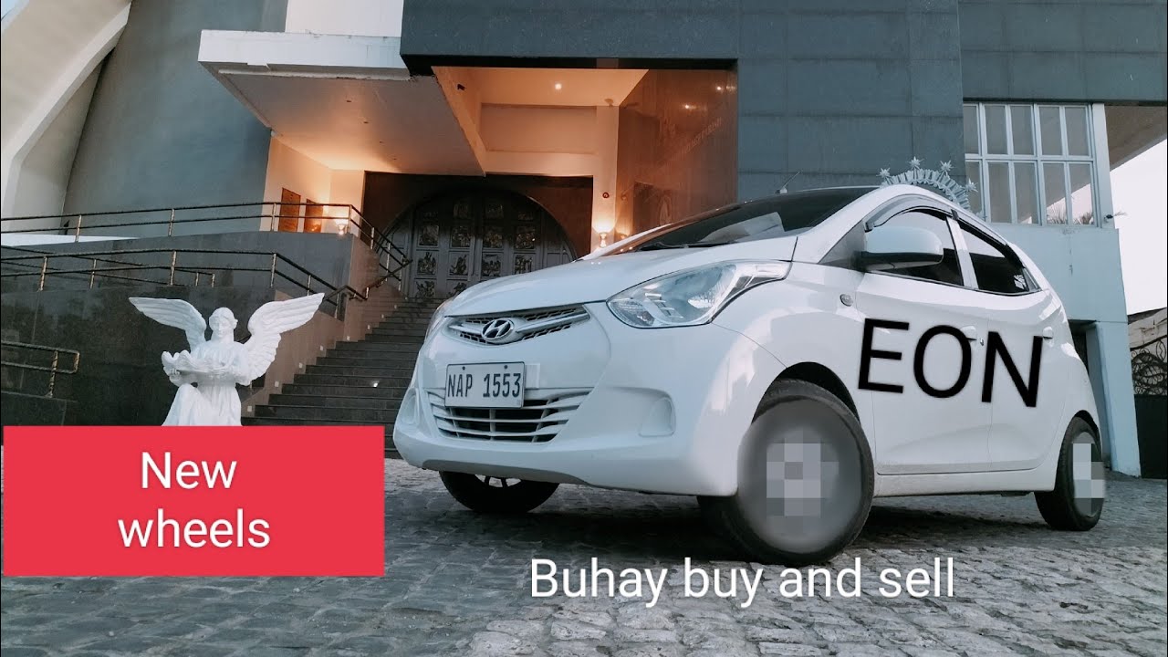 New wheels for my Hyundai Eon - YouTube
