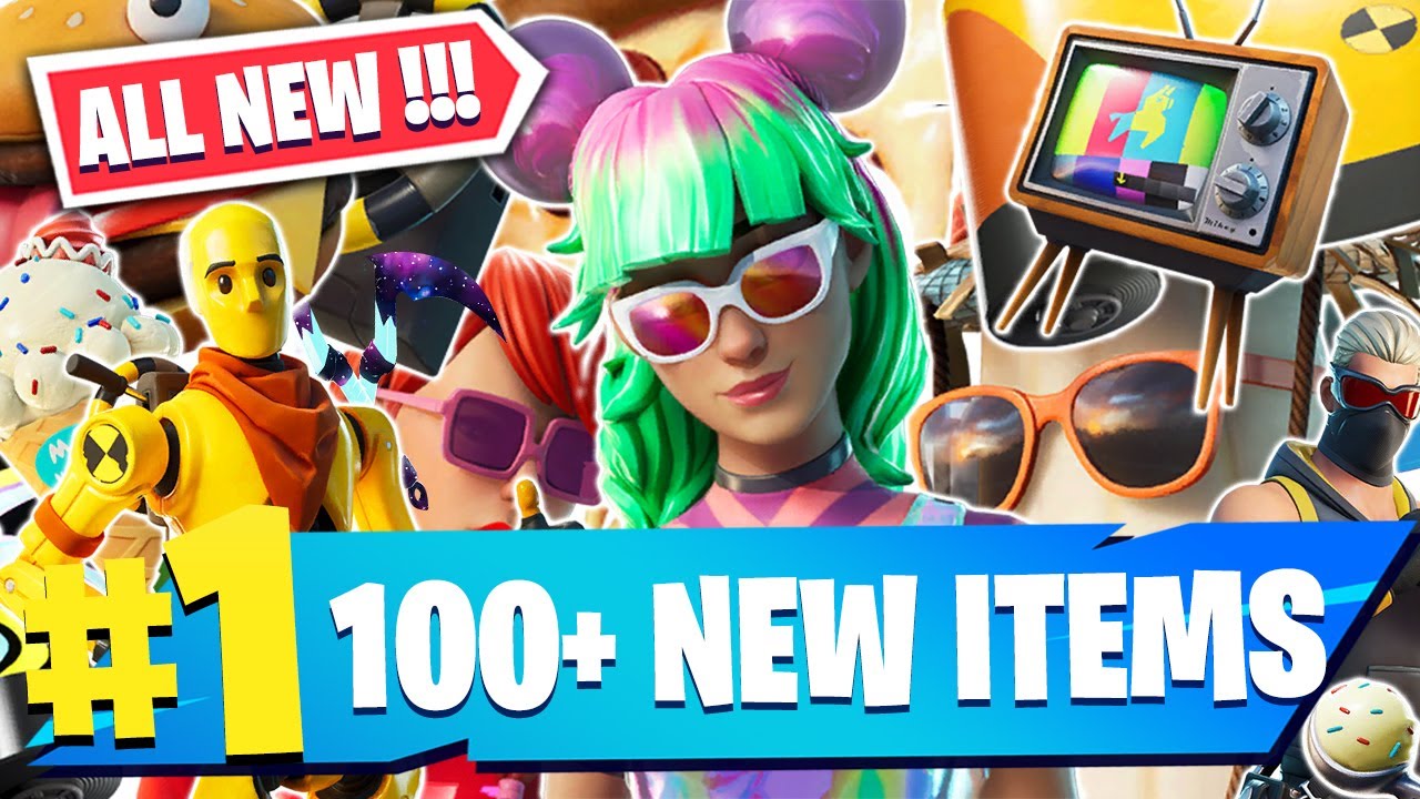 OVER 100 UNRELEASED ITEMS FORTNITE SEASON 3 INCLUDING NEW ITEMS FROM ...