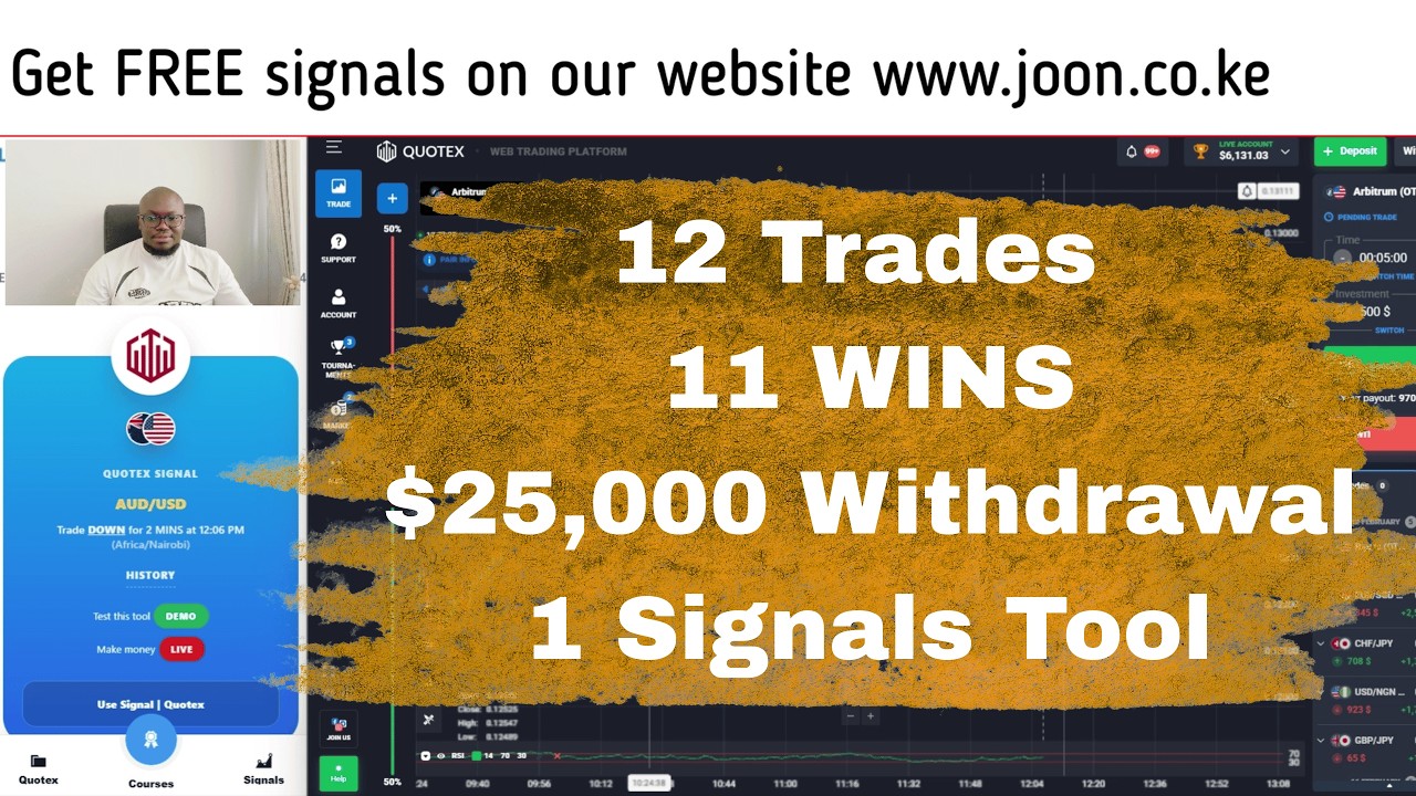 Quotex Signals Tool Trading Bot - YouTube