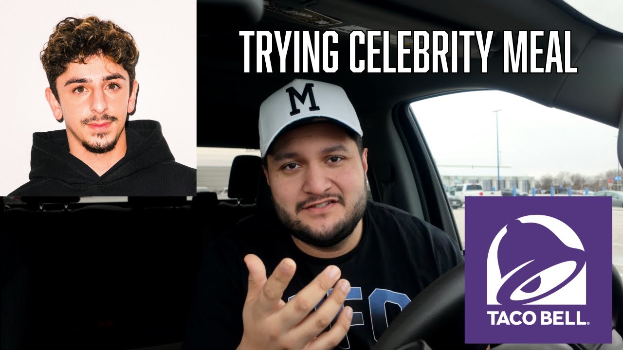 Eating FAZE RUG'S meal from TACO BELL MENU - YouTube