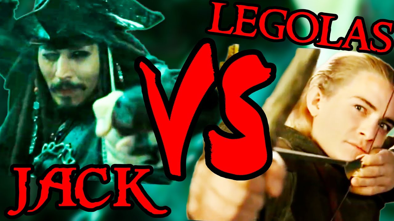 JACK SPARROW VS LEGOLAS (EPIC FIGHT)⎪Crazy Edits - YouTube