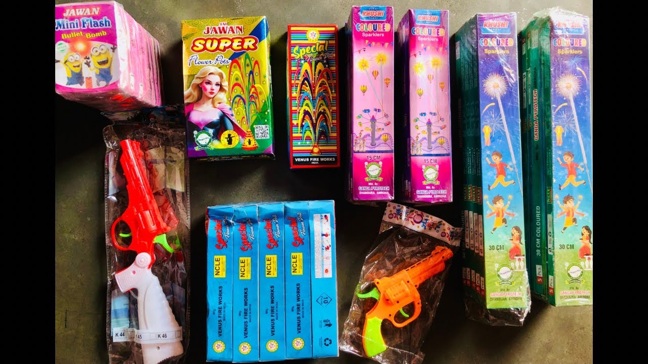 New 2024 diwali stash || Diwali Crackers || Diwali Gun - YouTube