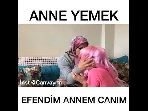 Pelinsu Tilki Komik Vine Anne Yemek  d d