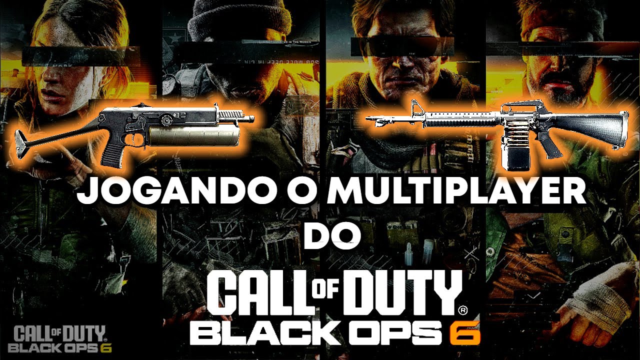 MULTIPLAYER DO COD BO6 ESTÁ DIVERTIDO? Call of Duty Black Ops 6 ...