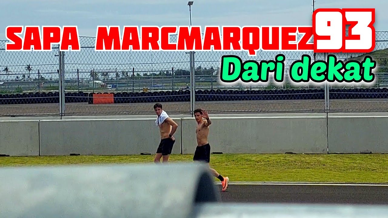 Sedang ISOMA, dan BABY ALIEN MARCMARQUEZ93 Lewat abis joging siang 😀 ...