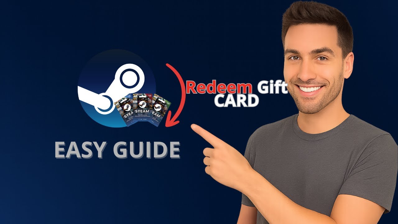 How To Redeem Steam Gift Cards - Full Guide(Step by Step) - YouTube