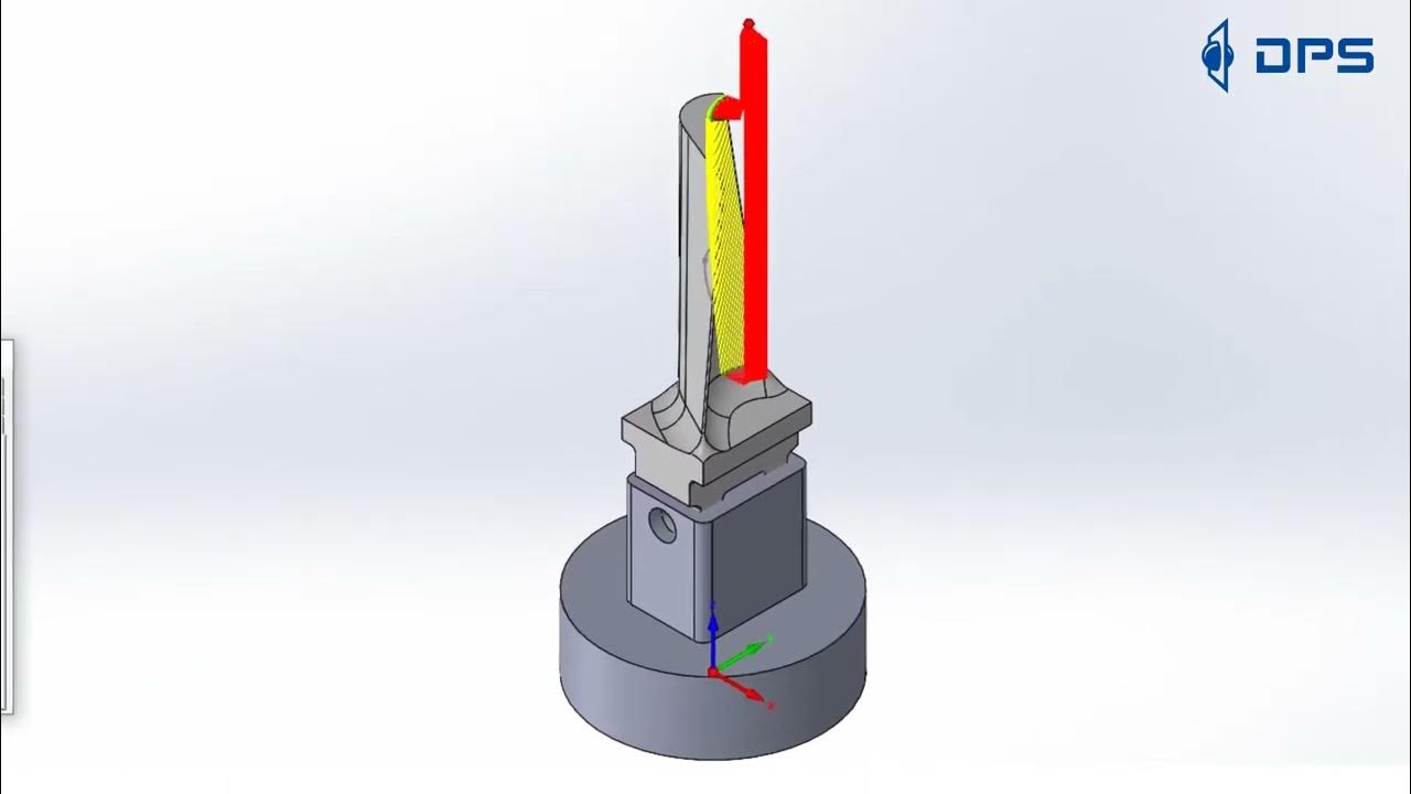 Auftragsschweißen mit SolidCAM und Eureka Robot NC-Code Simulation ...