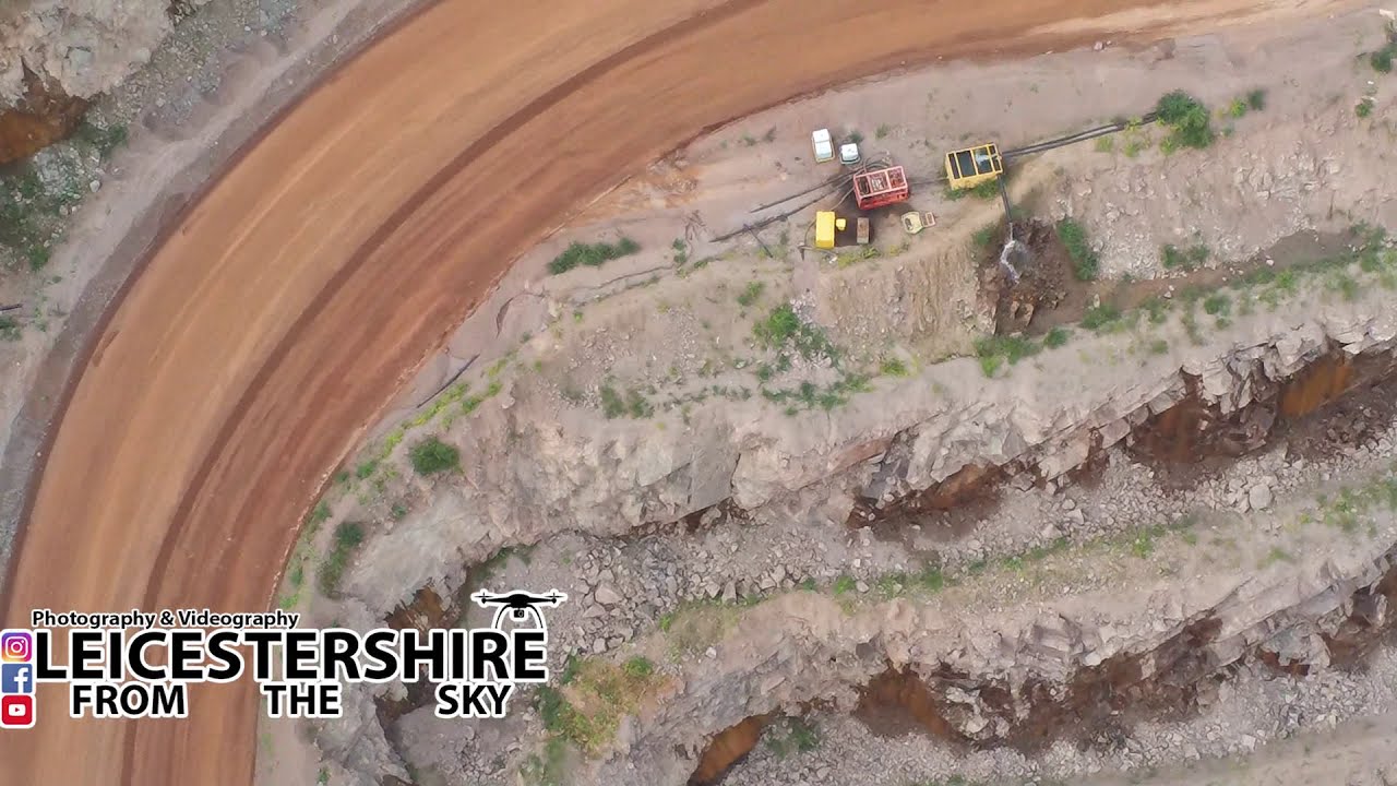 Mountsorrel Quarry and Swithland Viaduct Train Crossing - YouTube